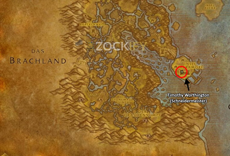 WoW Classic: Schneiderei-Lehrer – Standorte aller Lehrer inkl. Maps ...